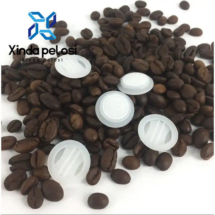 Recyclable One Way Degassing Valve Coffee Bags For Air Exhaust Coffee ...