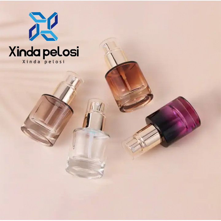 Luxury Cosmetic Empty Amber Clear Essential Oil Glass Dropper Bottle ...