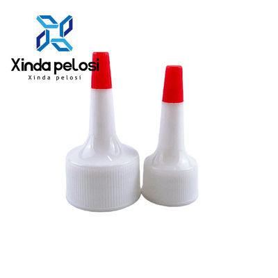 PP Pointed Bottle Cap Plastic Spout Pouch Cap Color Long Nozzle